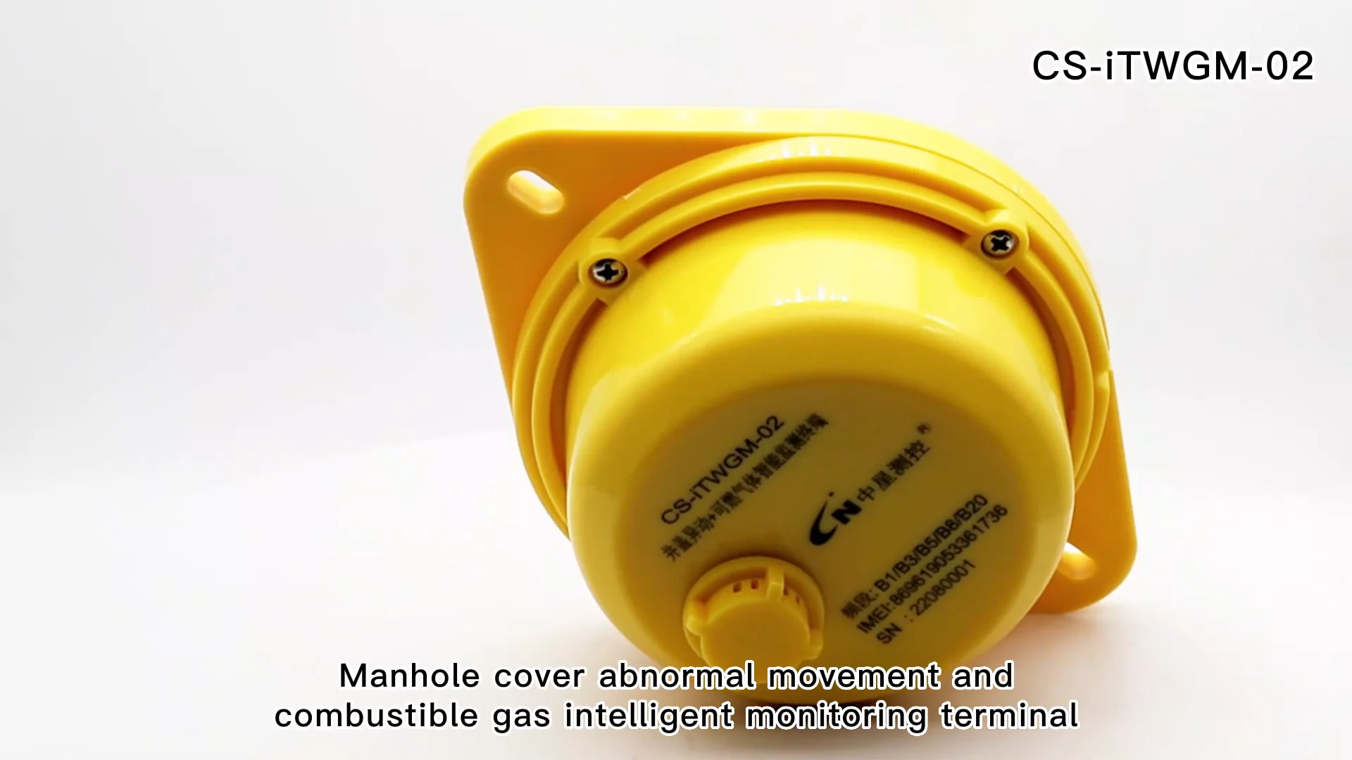 Deep Well Measurement Iot Smart Manhole Cover Abnormal Movement Sensor ...
