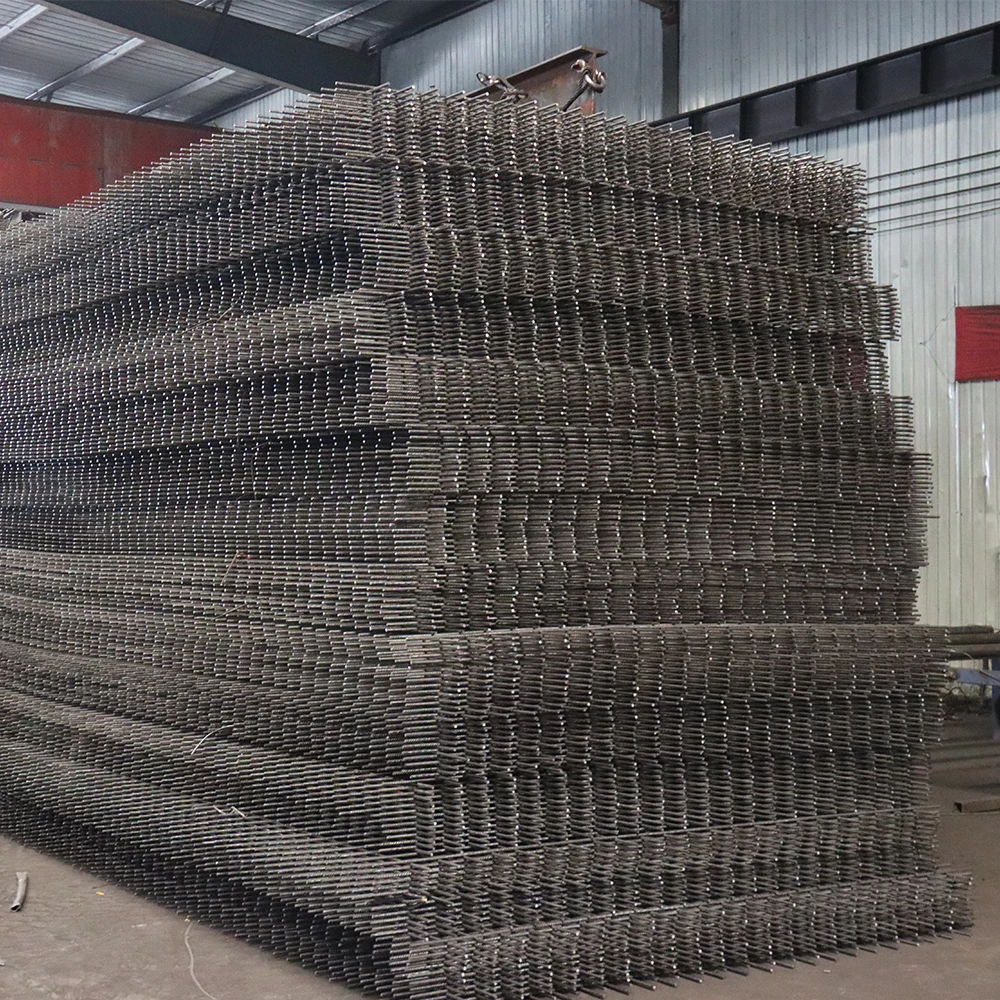 Corrugated Concrete 10 Mm Steel Rebar Welded Wire Mesh Panel - Buy ...