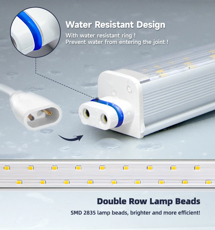 Barrina 1ft 2ft 3ft 4ft T5 Led Grow Light Full Spectrum Linkable With ...