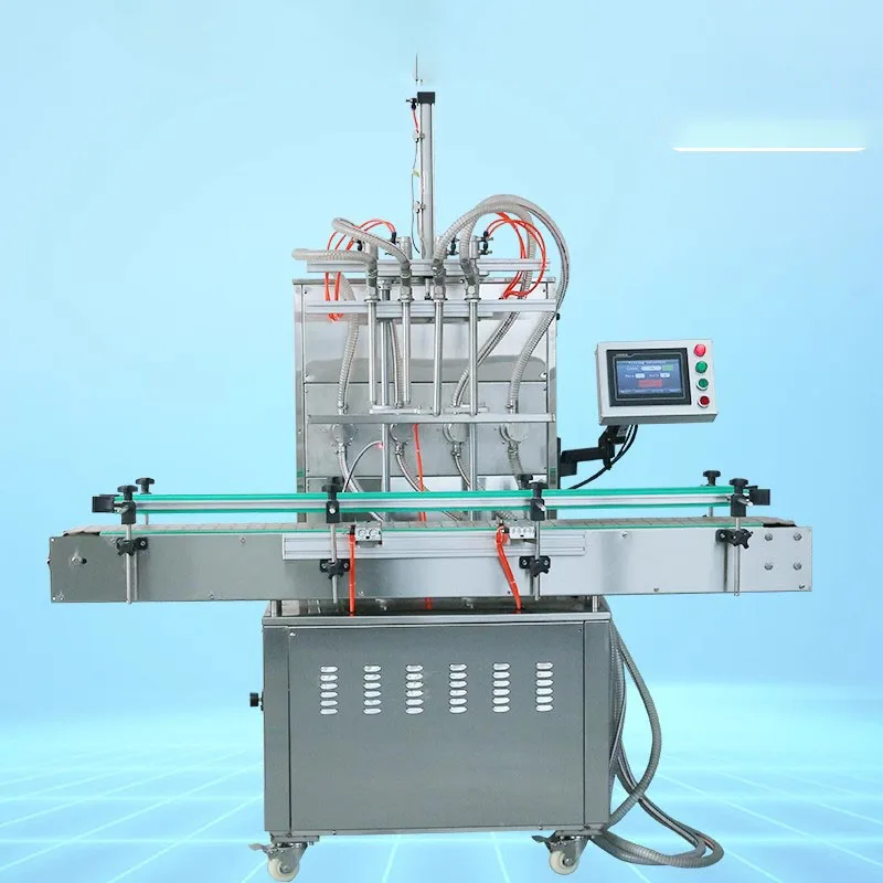 Automatic Bottle Liquid Overflow Filling Machine 200 Bpm Liquor Whisky ...