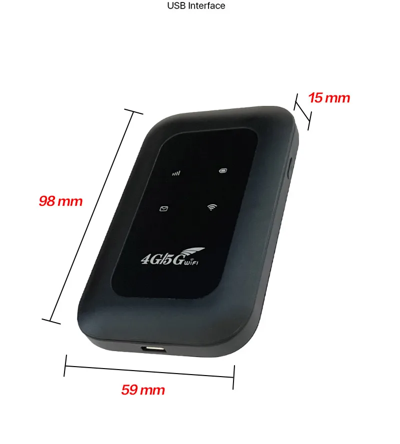 DNXT 4G LTE Wifi Router - High Speed Portable Hotspot
