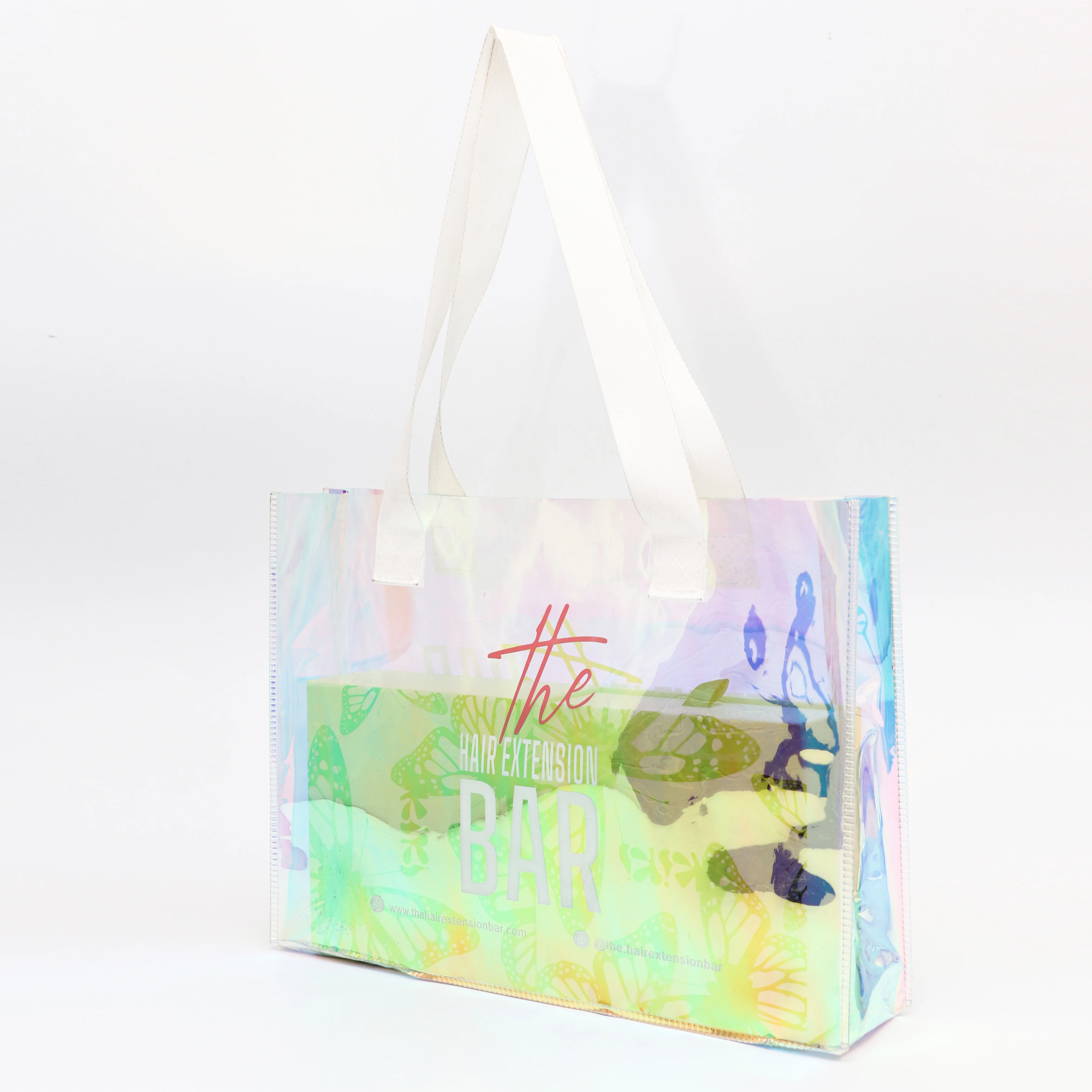 Custom Women Clear Tote Bag Waterproof Pvc Transparent Jelly Bag ...