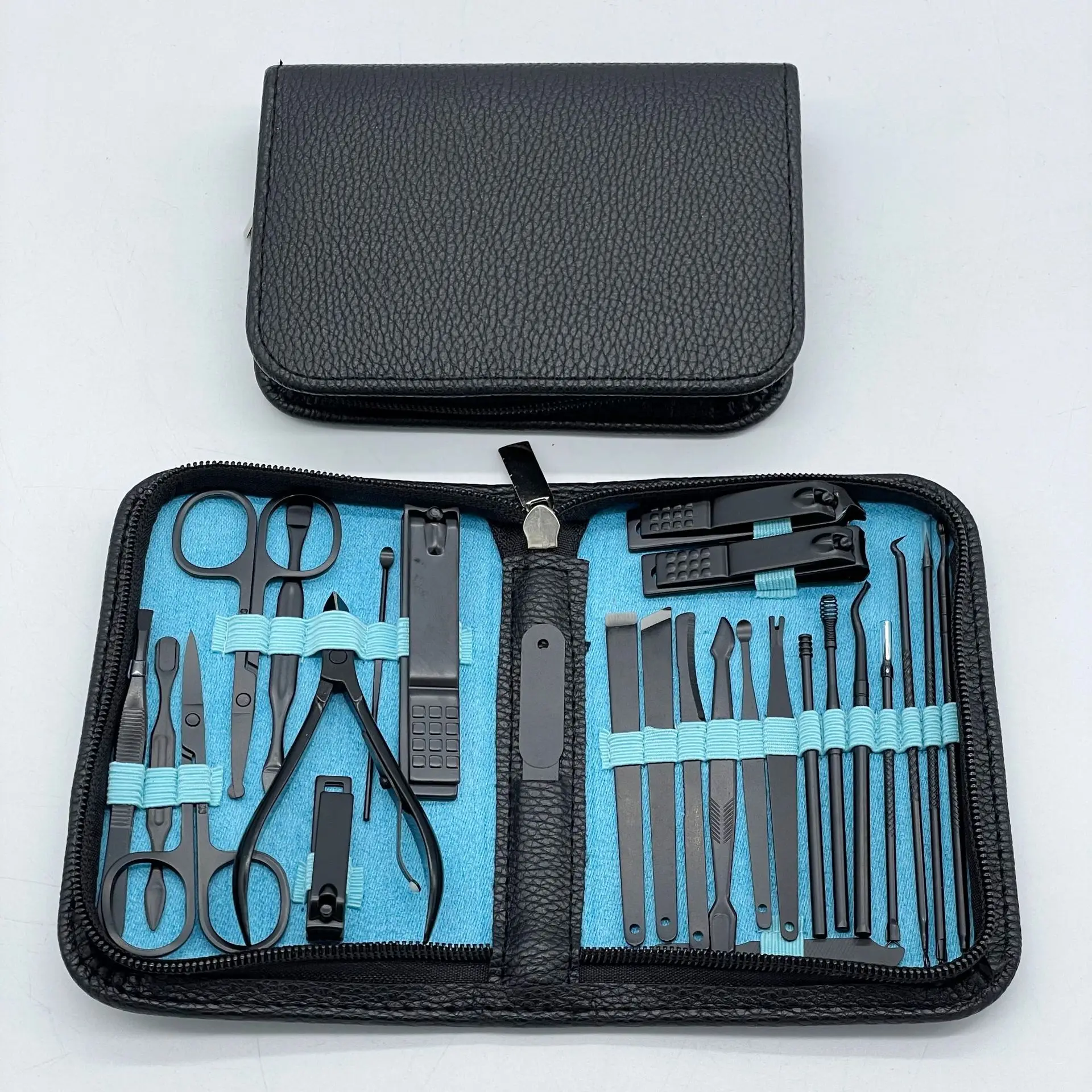 14-Piece Premium Stainless Steel Nail Tools Manicure & Pedicure Set ...