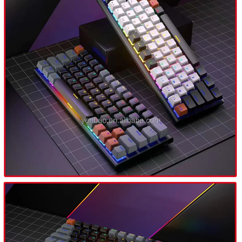 Anti-ghosting Cable Gamer Teclado Backlit Guangdong Oem Generation ...