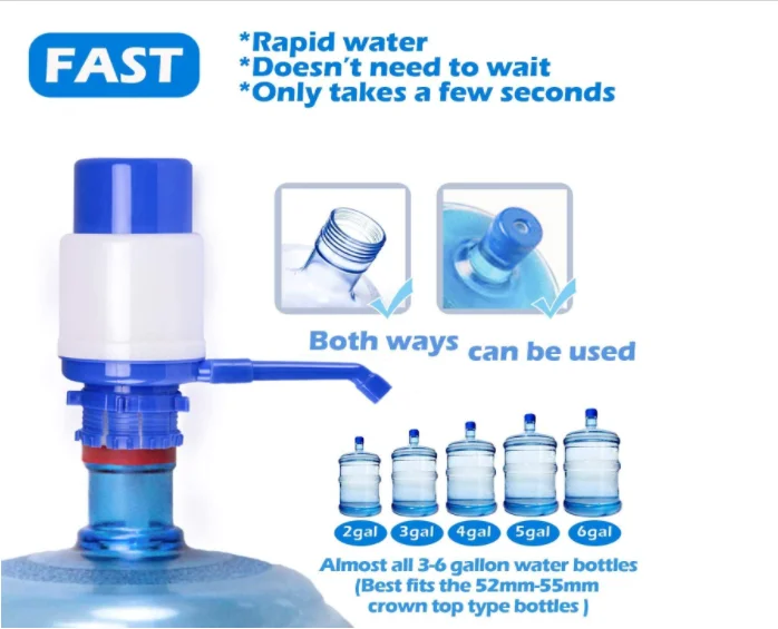 Supply Portable manual drinking water pump hand press pump dispenser ...