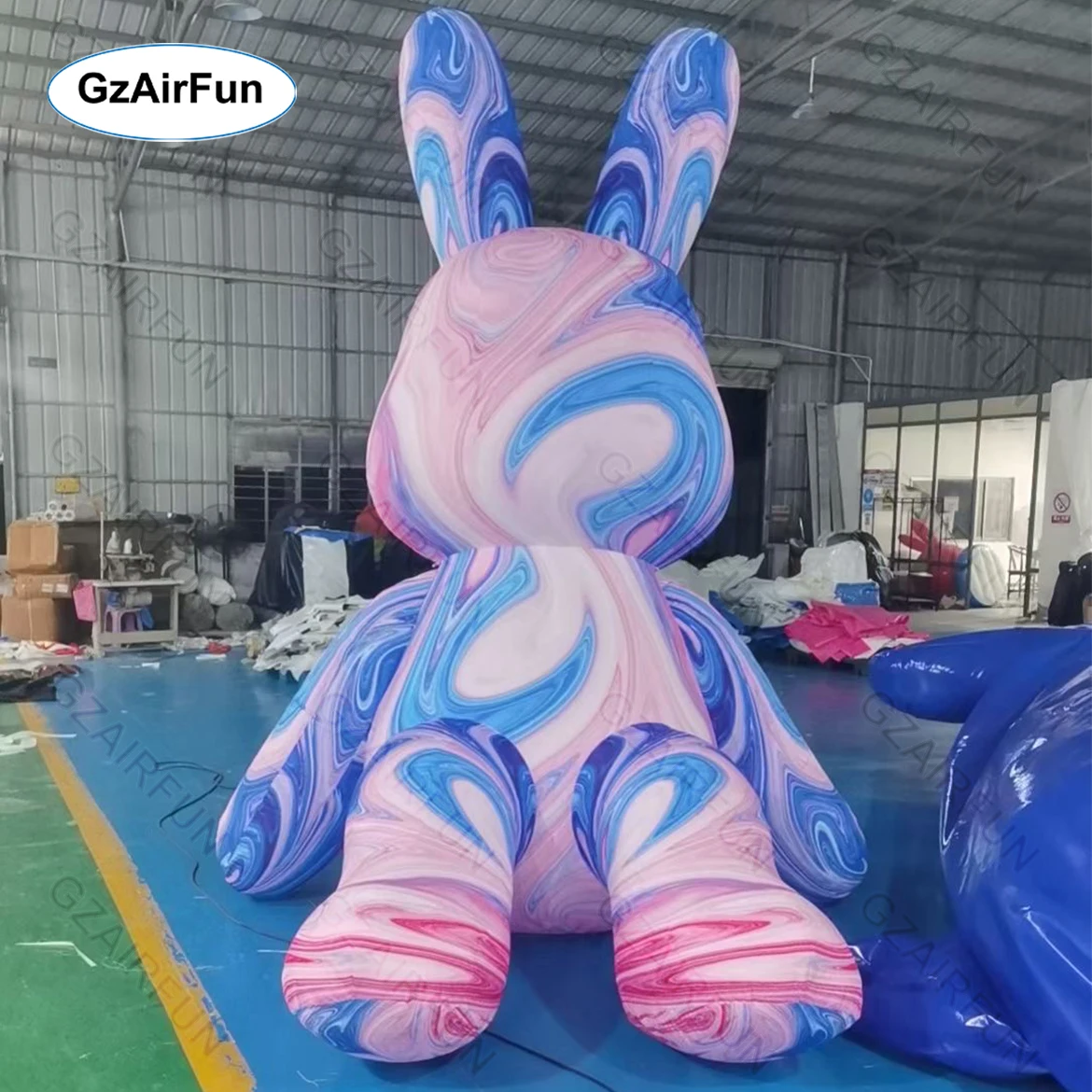 Outdoor Advertising Inflatable Model Led Inflatable Rabbit - Buy ...
