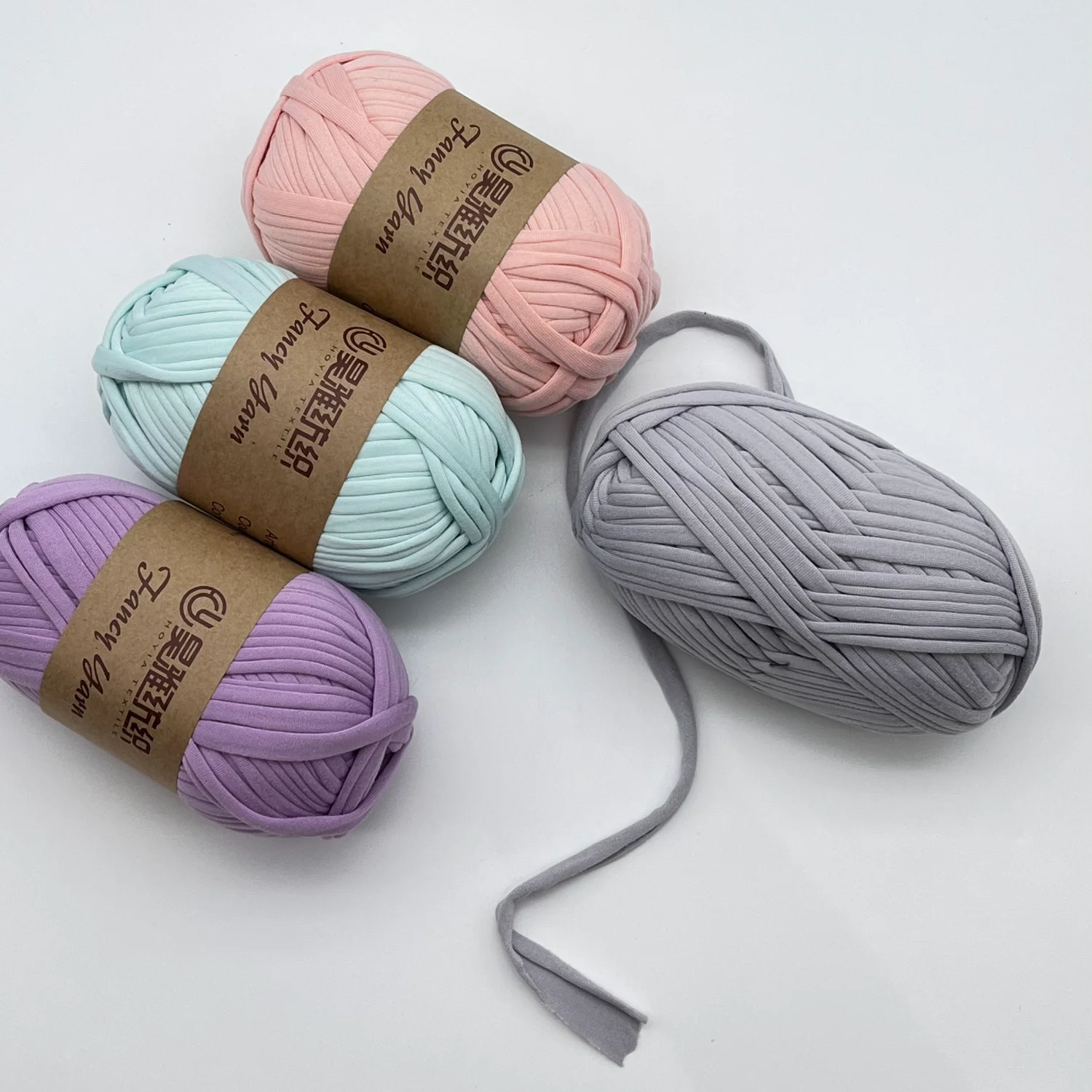 Hot Sale 100g Ready Stock Bulk Premium T-shirt Yarn More Than 60 Colors ...