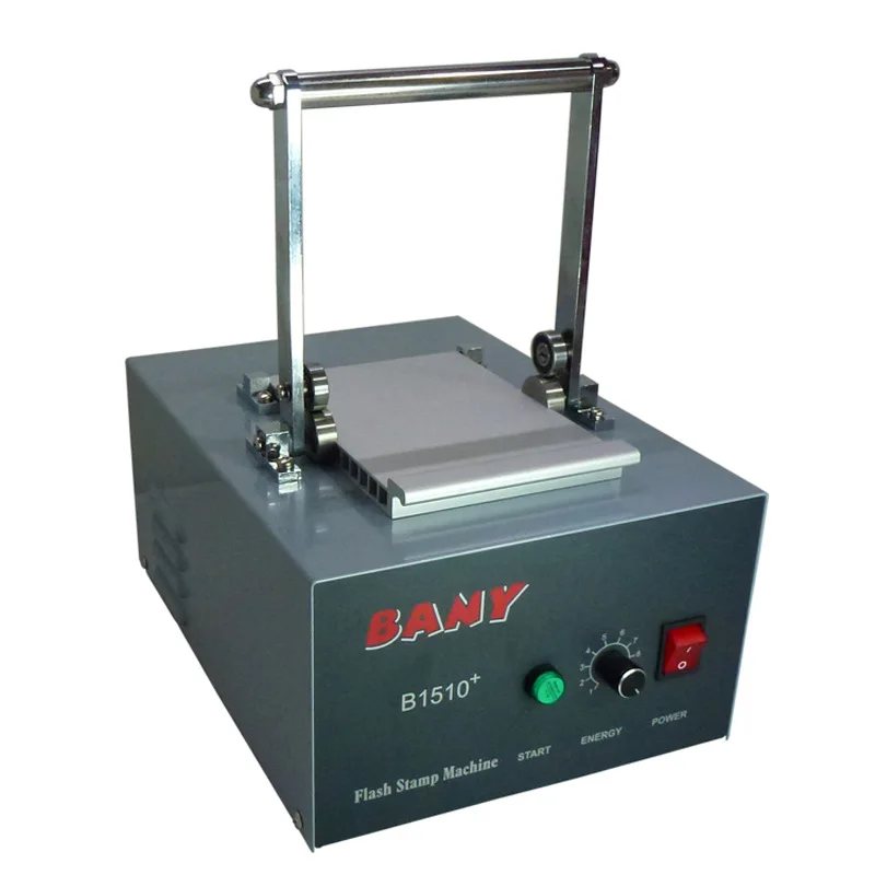 Automatic Black Photosensitive Seal Flash Stamp Machine Self Inking ...