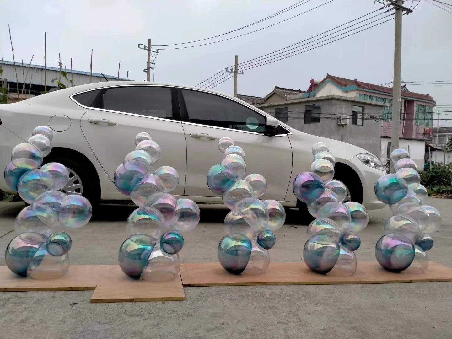 Life Size Resin Balloon Fiberglass Sculpture For Window Display ...