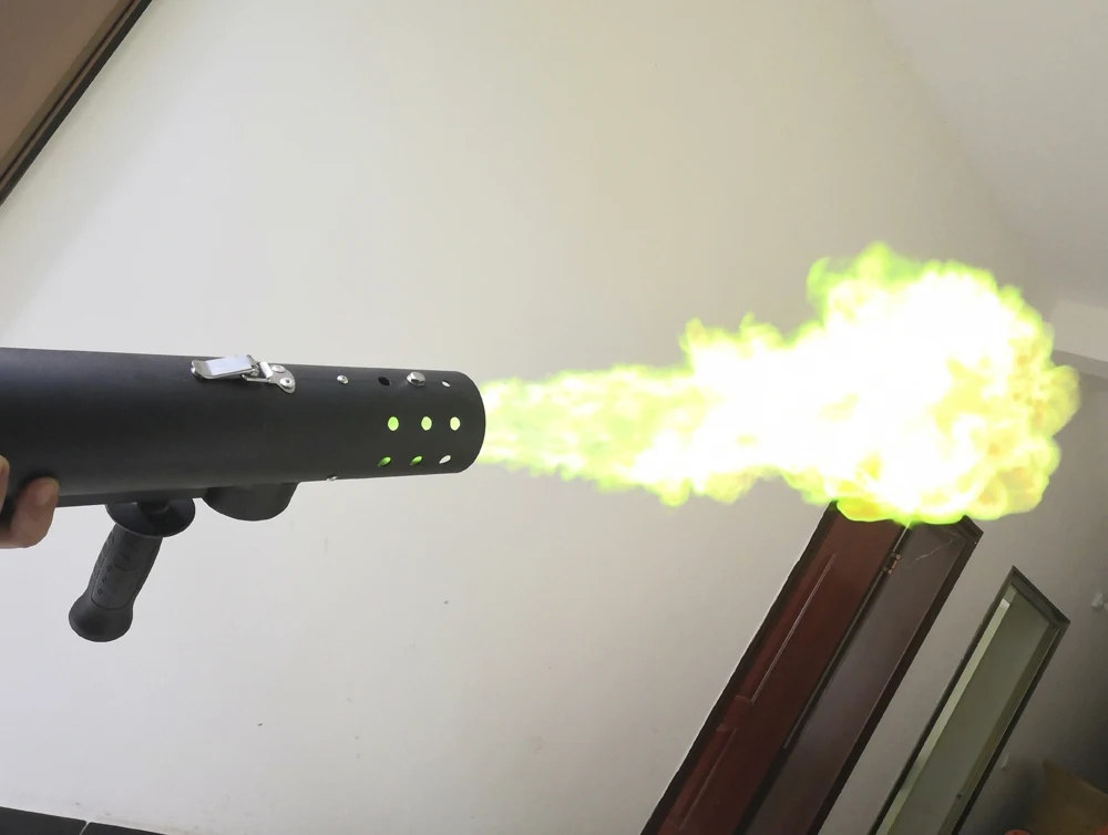 Fire Machine DMX Color Spray Thrower Flame Projector