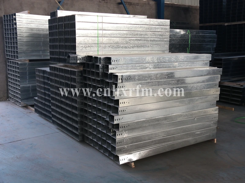 Perforated Type Cable Tray Folding Bending Cutting Machine Trench Cable ...