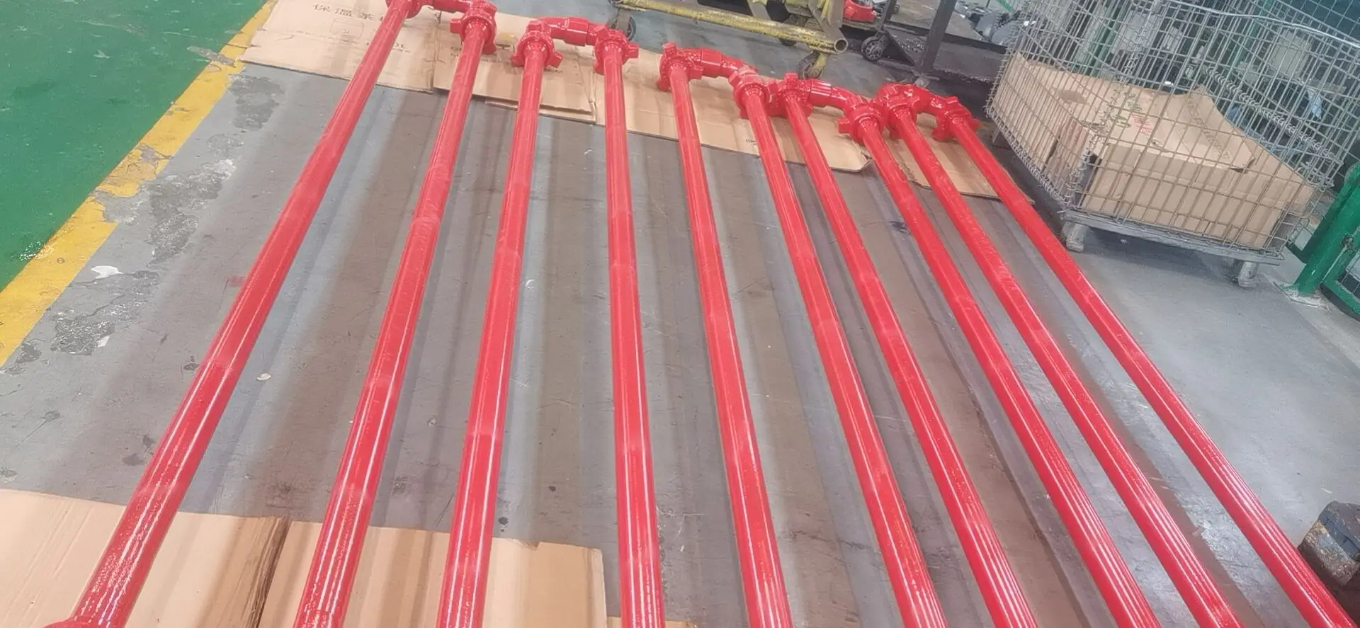 High Pressure Chiksan Cementing And Circulating Steel Hose Loop For ...