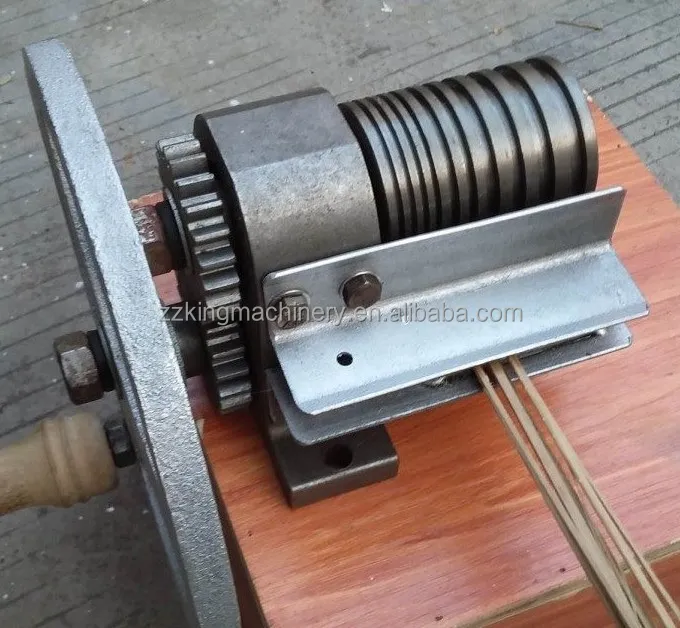 Hand Manual Bamboo Strip Layering Machine - Easy Operation