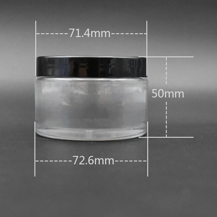 Factory Direct Sale 45ml 75ml 85ml 100ml 105ml 130ml 150ml 250ml 270ml 350ml Jar With Lid ...