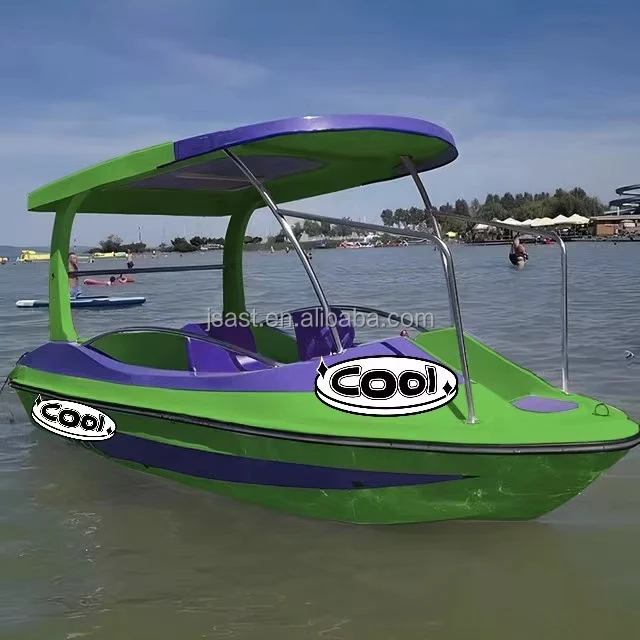 Electric Mini Jet Boat for 4 People - Outdoor Personal Watercraft for ...