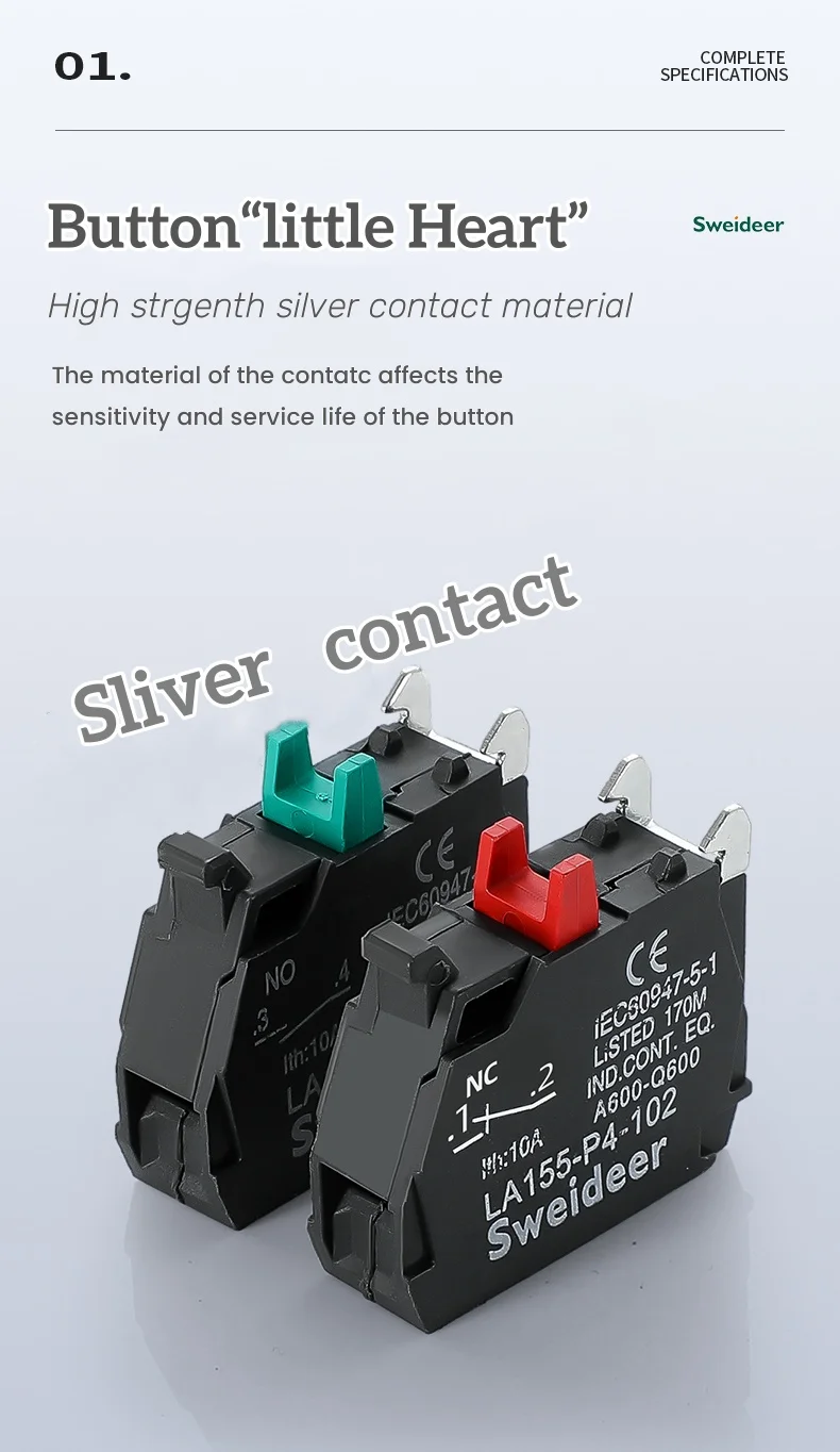 22mm Emergency Stop Momentary Latching Push Switches Metal Mushroom Key ...