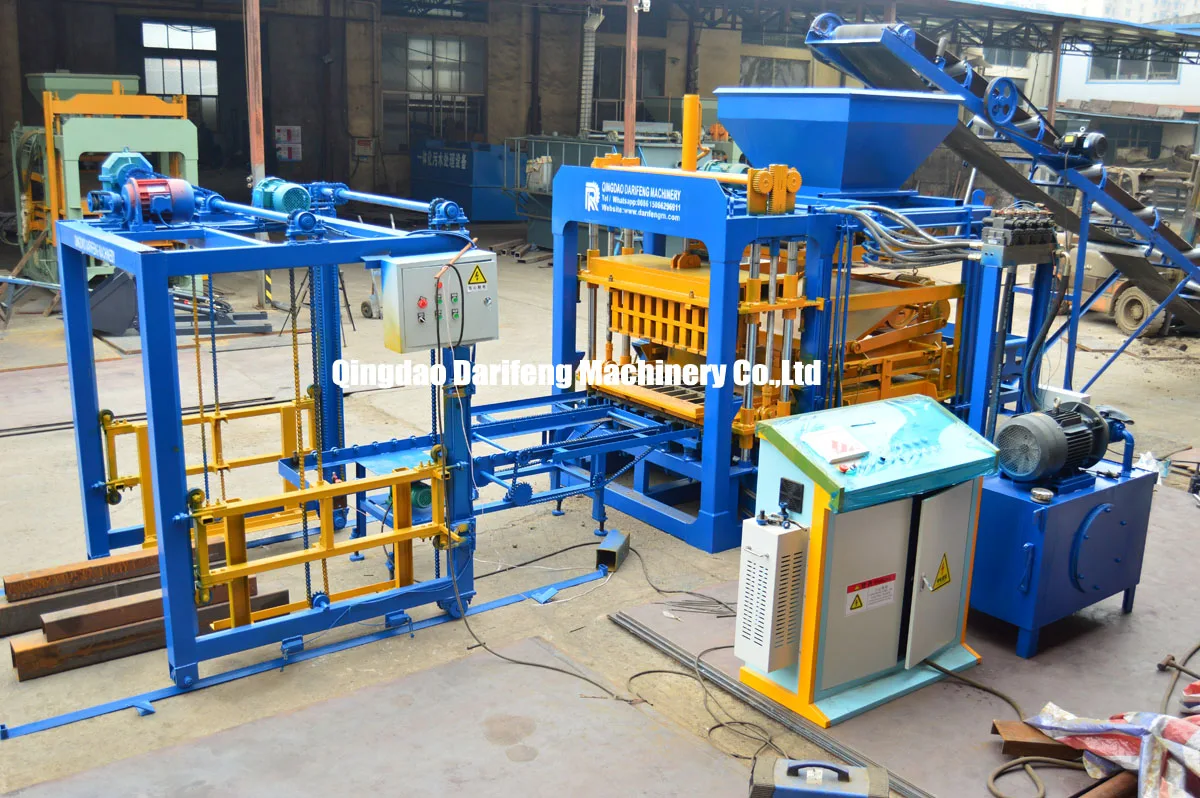 Qt5 15 Block Making Machine HF Machinery - Automatic & High Capacity