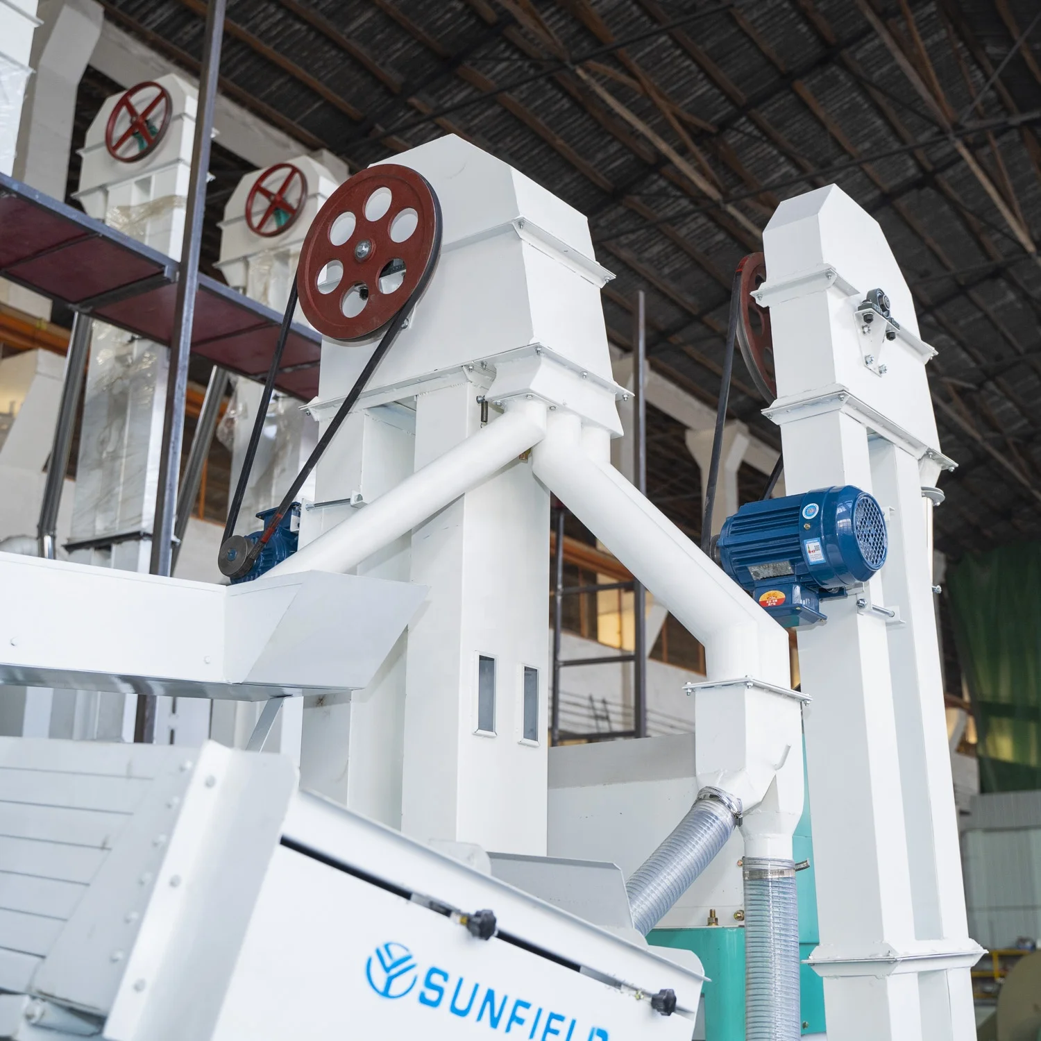 Industrial Heavy Duty Commercial Automated Rice Milling Machine for ...