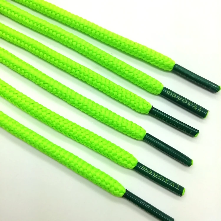 Custom Fashion Wholesale Colorful Lacet Fluorescent Shoe Laces