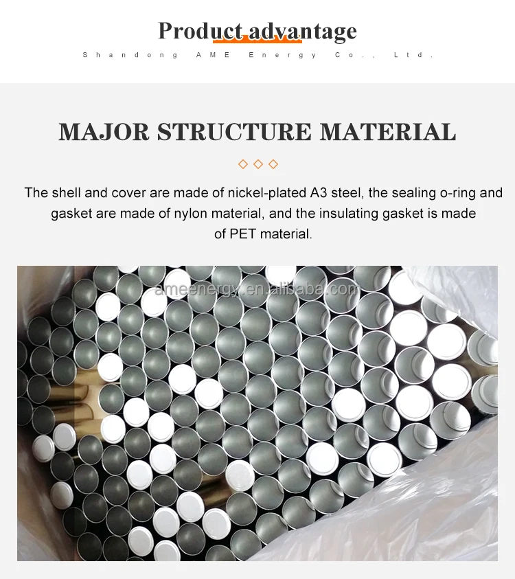 Stainless Steel 4680 Cylindrical Cell Case for EV Batteries