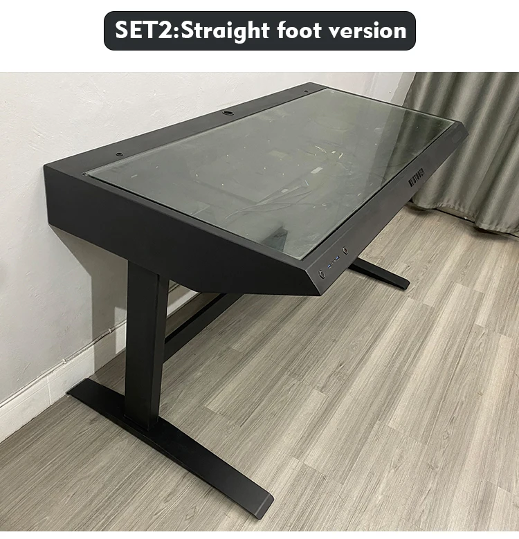 High-End Computer Case with Built-In Transparent Design & Integrated ...