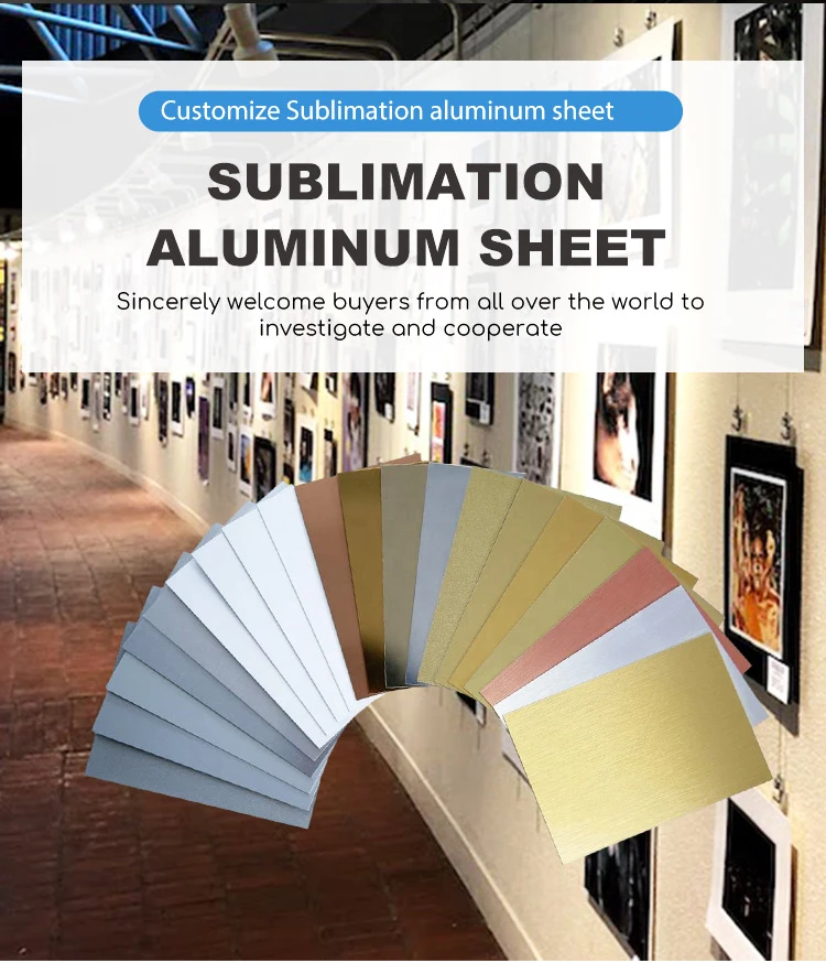 Customizable Sublimation Aluminum Sheets - A4, A5, A3