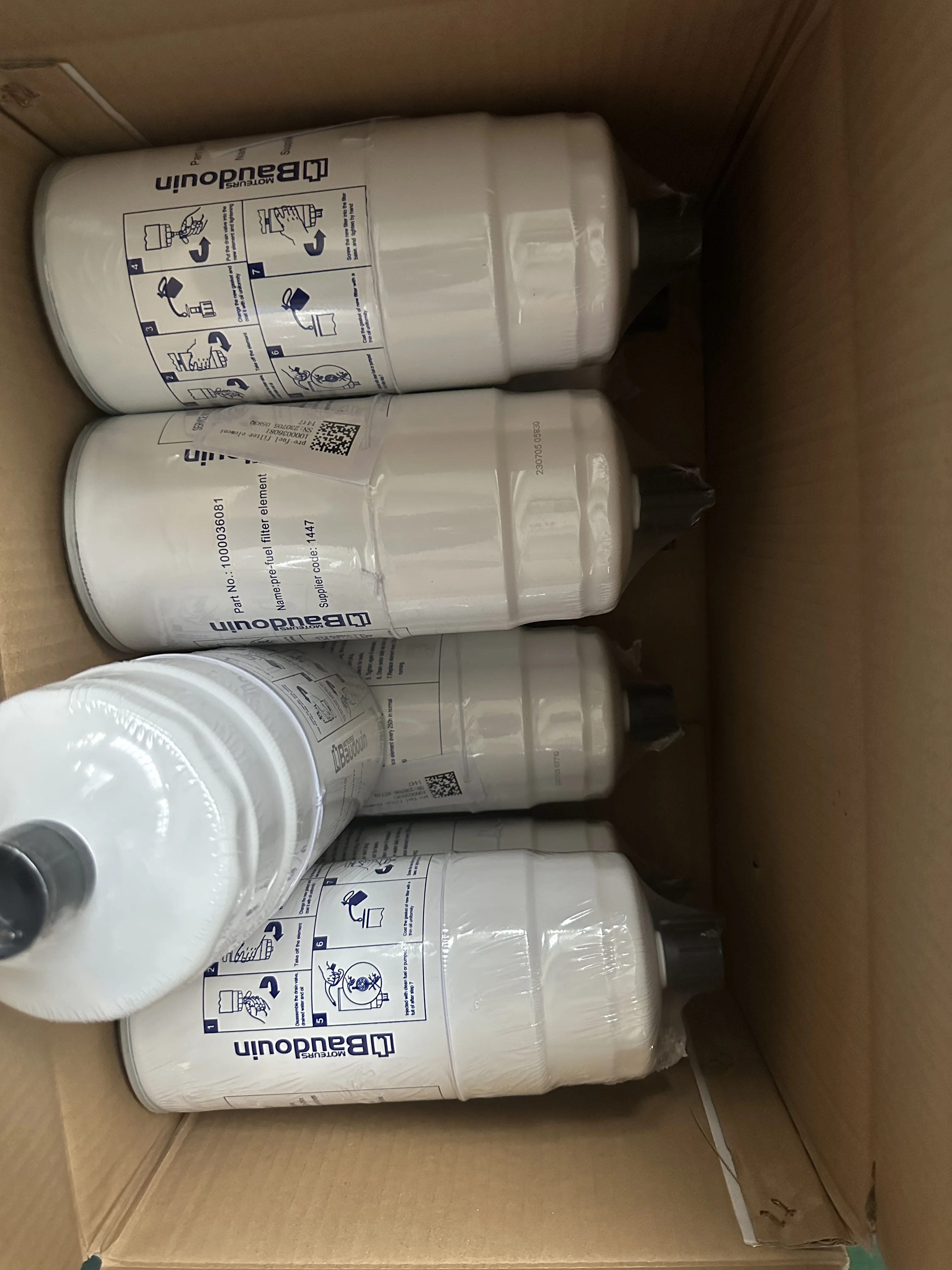 潍柴博杜安燃油滤清器潍柴M26/M33/WP系列燃油滤清器滤芯1000036085发动机零件| Alibaba.com