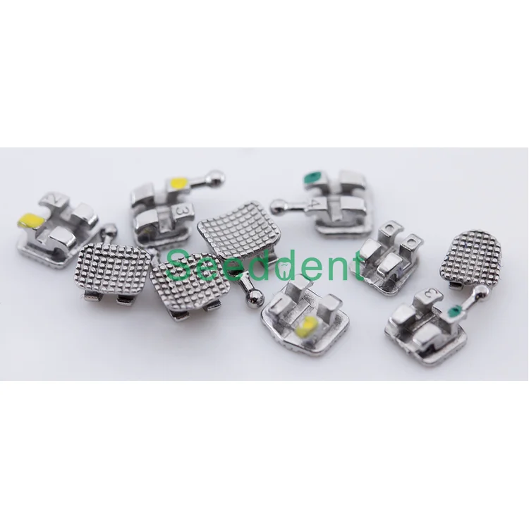 Dental Orthodontic Metal Bracket Mini Monoblock Bondable Bracket ...