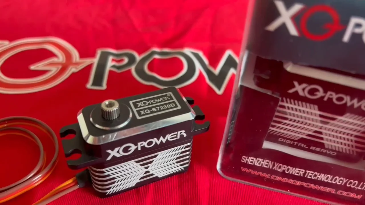 Xq-power Servo 6v 20kg-cm Double Shaft Brushless Motor Digital Packet ...