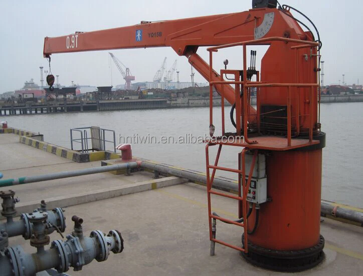 High Quality Telescopic Boom Barge Crane Cargo Loading and Unloading ...