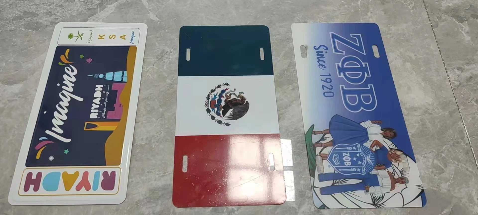 Somalia Country National Flag Car License Plates - Cheap Aluminium