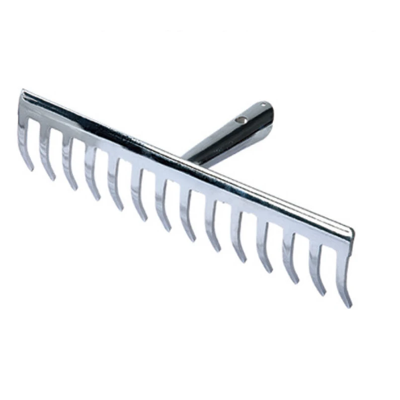Galvanized steel garden rake head leaf rake lawn rake| Alibaba.com