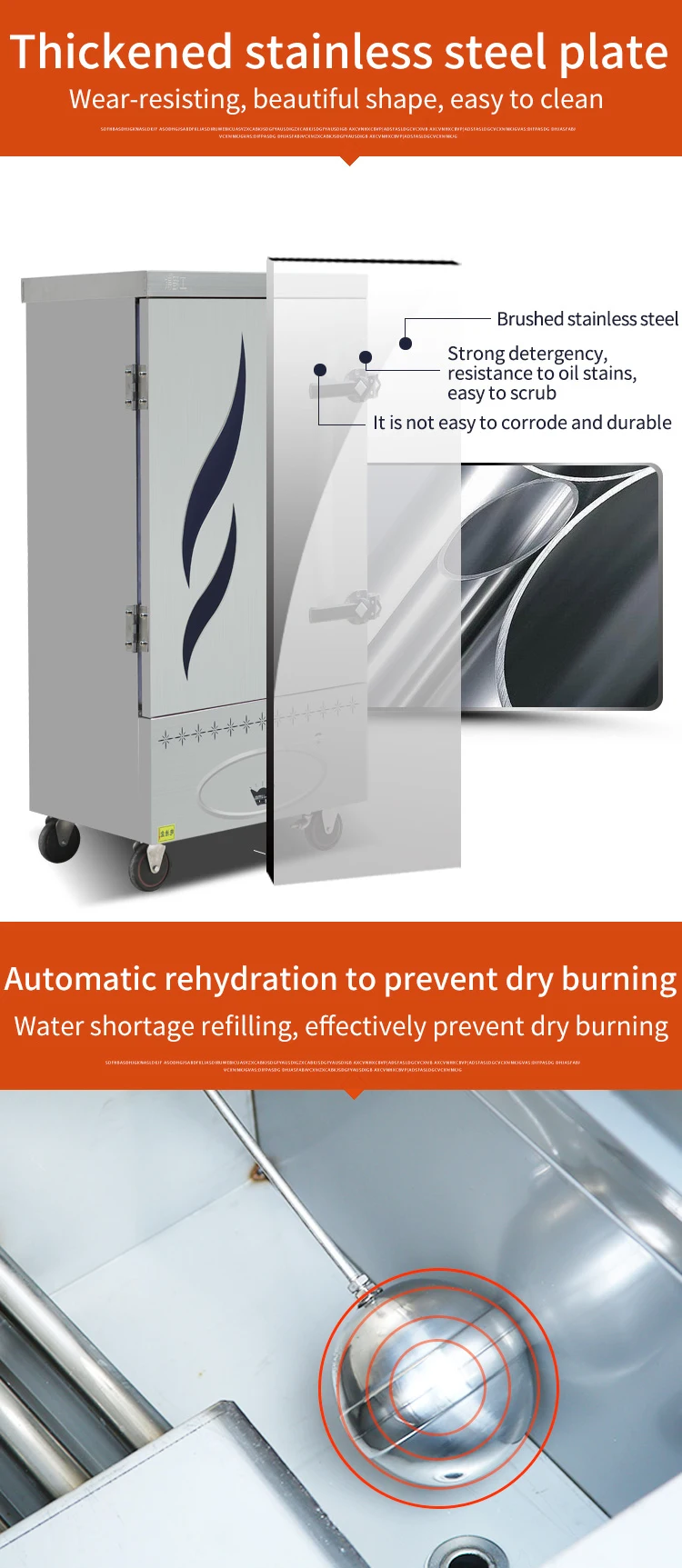 Rice Steaming Machine Digital Controller Electric Or Gas Steam Food ...