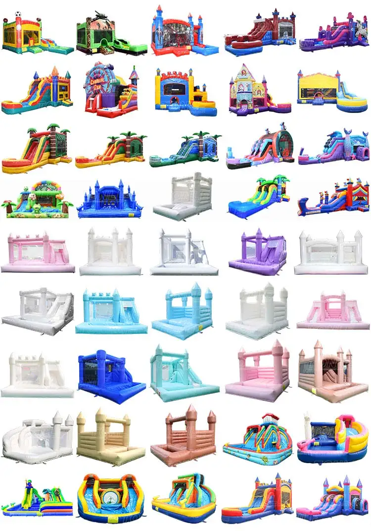 Blue Marble Bounce House Inflatable Module Bouncer Water Slide for Sale ...