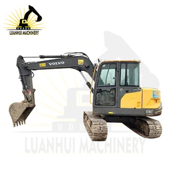 A Used Volvo Ec80 That Can Stability In Difficult Terrain And ...