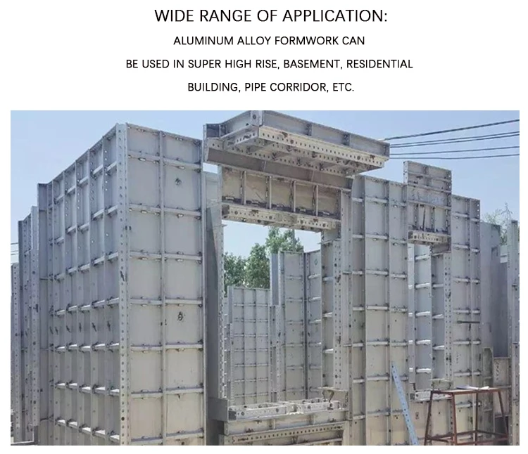 Aluminium Concrete Formwork System,Modular Aluminum Formwork For ...