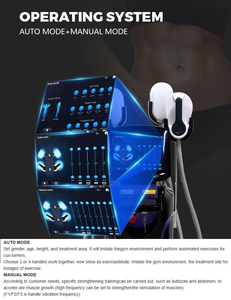 6000w 200hz Emsslim Burn Fat Ems Muscle Build Sprt Emslim Hiemt Neo Rf ...