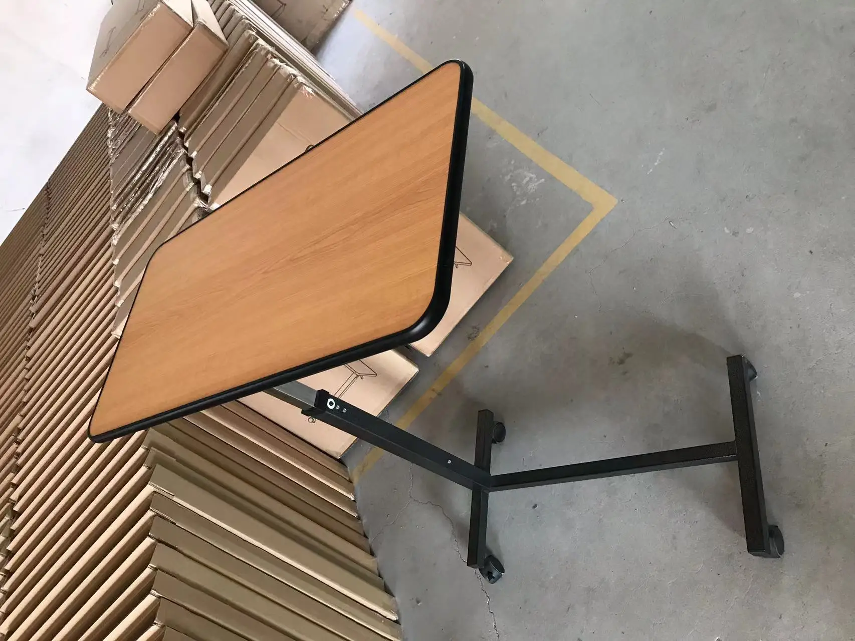 High Quality Hospital Multi-function Height Adjustable Movable Folding ...