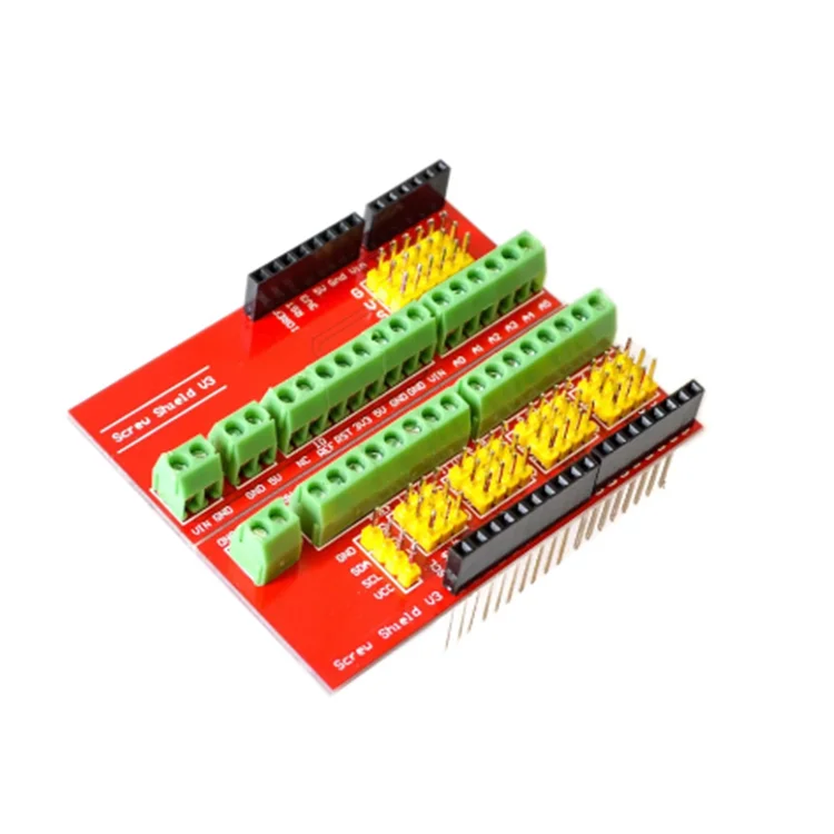 Screw Shield V3 Terminal Expansion Board Uno R3 Interactive Media ...