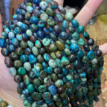 8-10mm Natural Aa Phoenix Turquoise Chrysocolla Healing Energy ...
