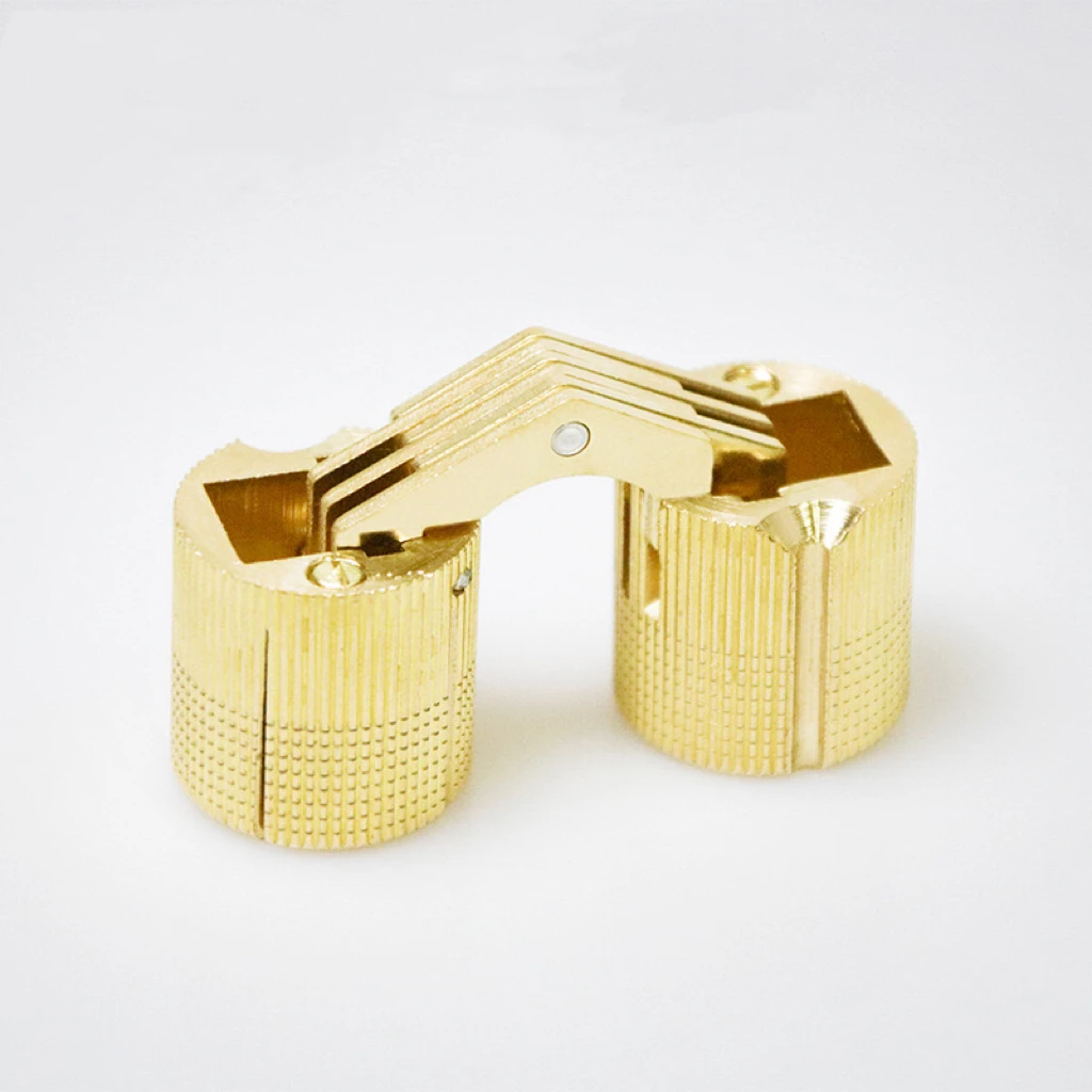 One character concealed hinge gift box door & window copper cylinder ...