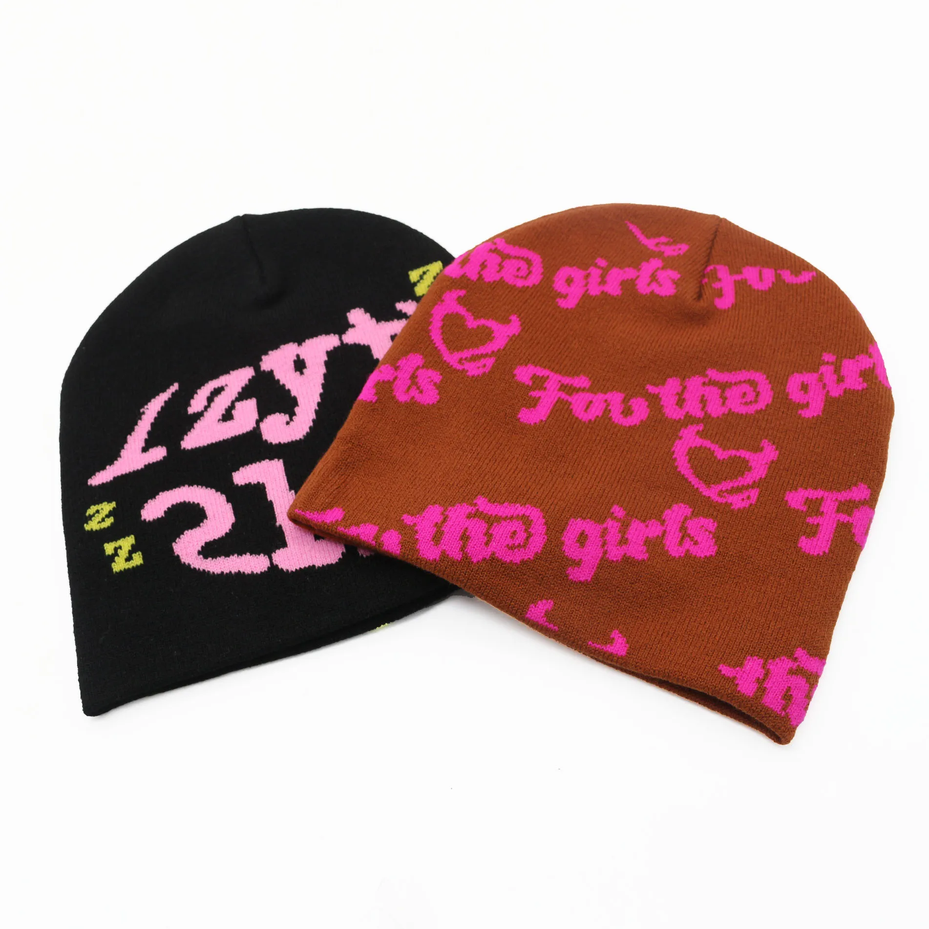 Custom Logo Winter Knitted Hats - Warm & Stylish Beanie