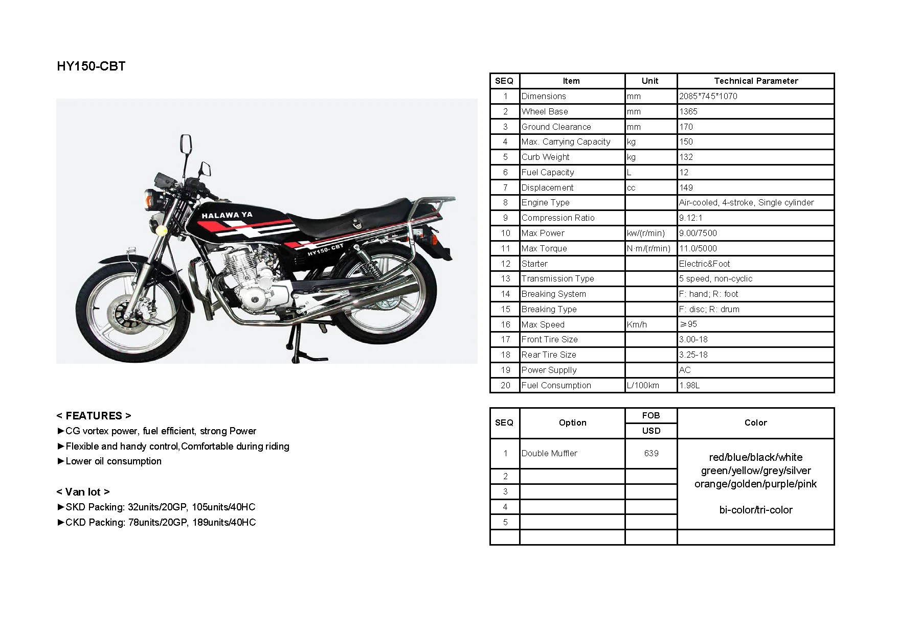 Hawa Motorcycle Egypt - GSO GCC Certifications for HOYUN STAR