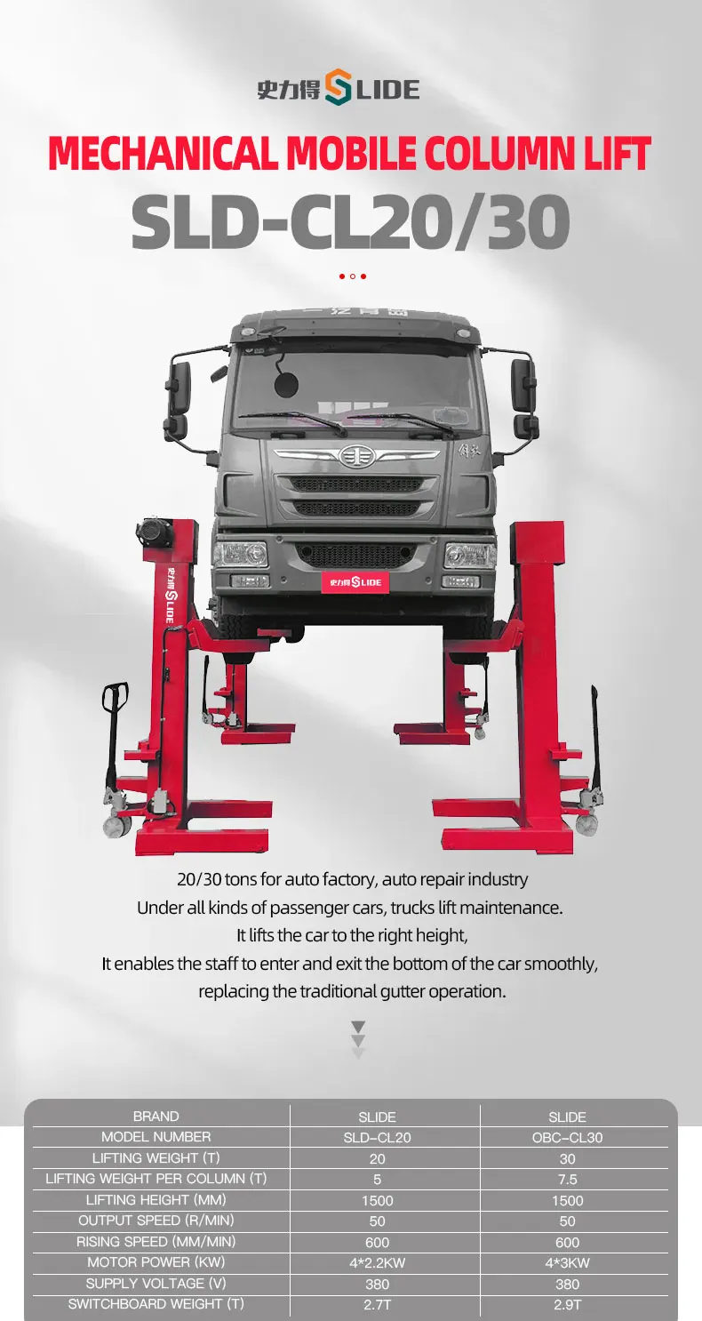 Big Truck Car Lifter Hydraulic Automotive Lift Automotive Lift - Buy ...