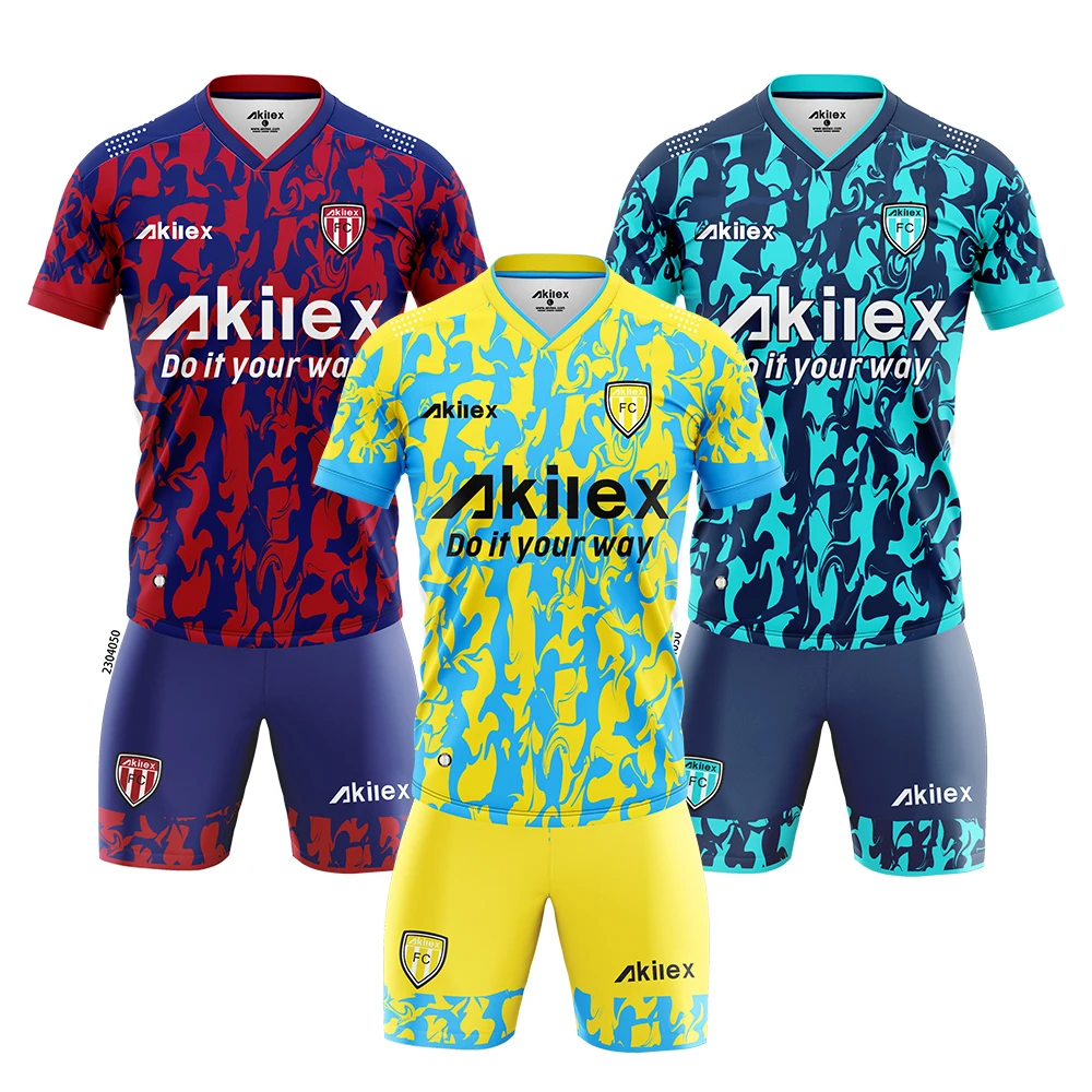 Akilex Custom Quick Dry Sublimation Mens Soccer Jersey