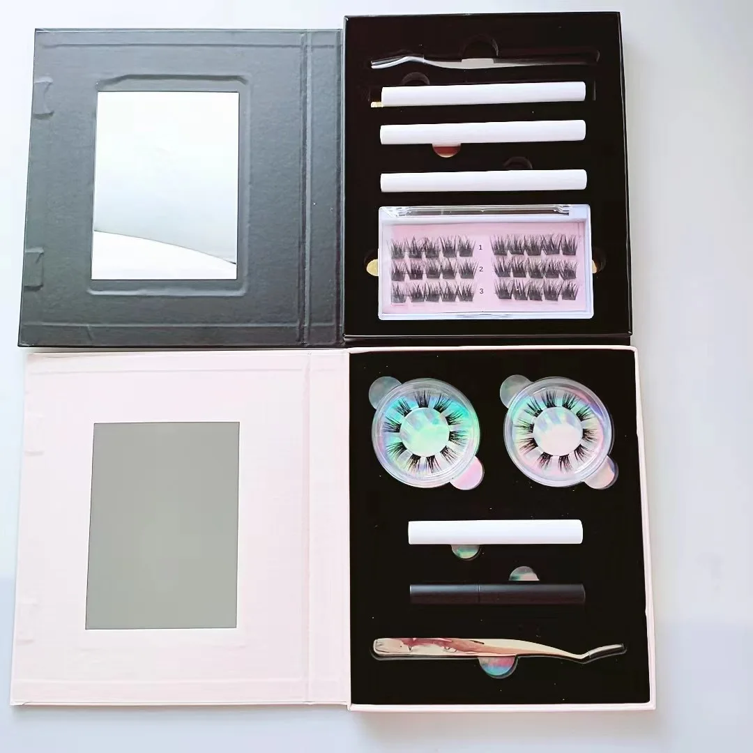 Lastwall Diy Eyelash Extention Kit Pre Cut Segment Strip Lashes Custom ...