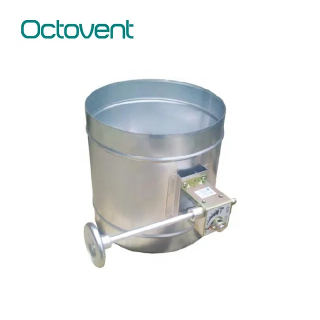 Duct Fitting Steel Spiral Duct Vcd Volume Control Damper - Buy Vcd ...
