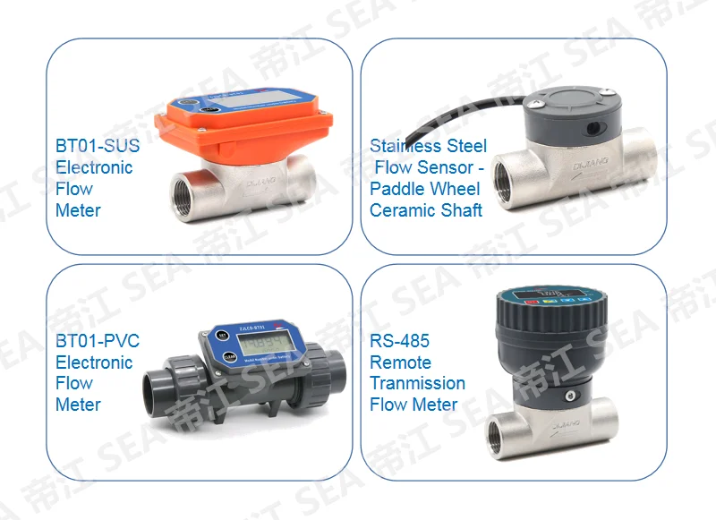 Wireless Pulse Digital Water Meter Zjlcd-bt01 Dn15 Female-female Bsp ...