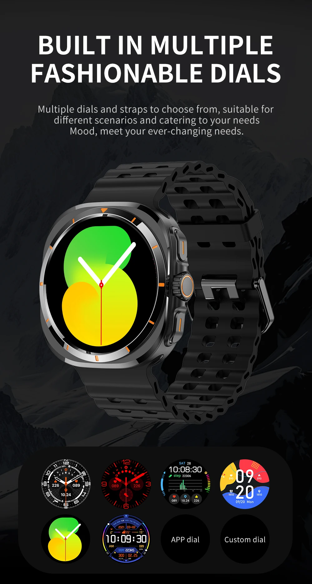 Hot Sale BW8 Smart Watch 1.51" with SIM Card, Wifi, 400mAh Battery ...