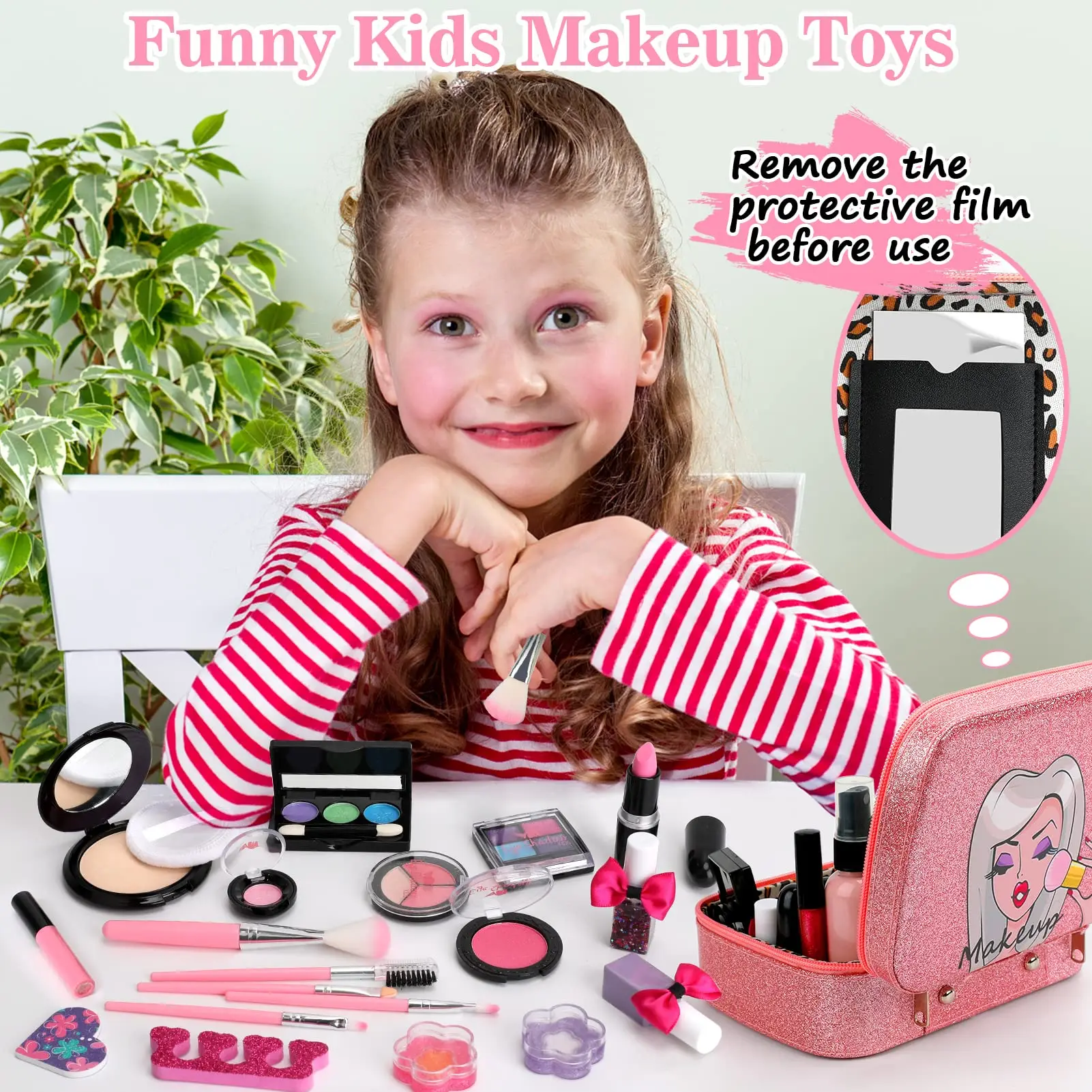 Makeup Kit for Little Girls - Fun, Safe, and Washable